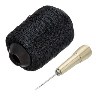 Shoe Repair Tool Sewing Set, Black Lines Thread, Straight Needle ...