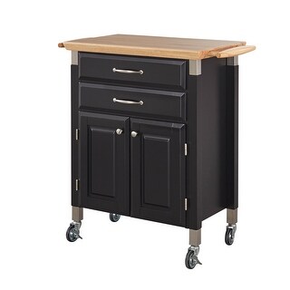 Homestyles Dolly Madison Kitchen Cart with Wood Top - Bed Bath & Beyond ...