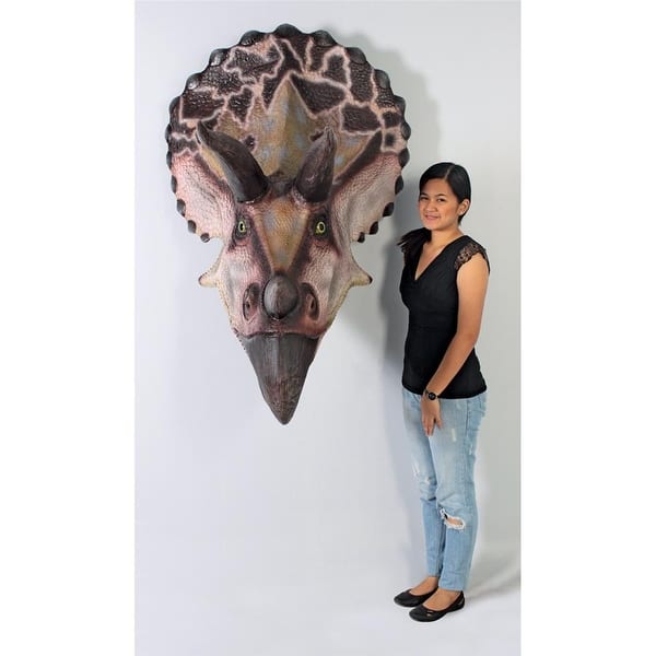Design Toscano Triceratops Dinosaur Wall Trophy - Bed Bath & Beyond ...