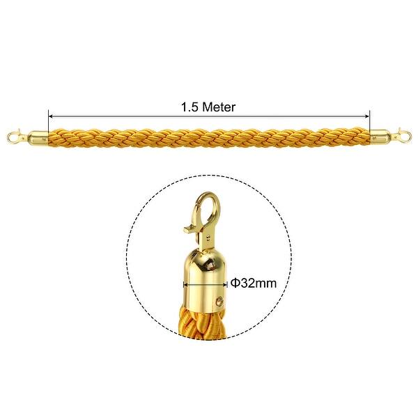 Stanchion Rope Barrier Rope Twisted Post Ropes for Crowd Control - Bed ...