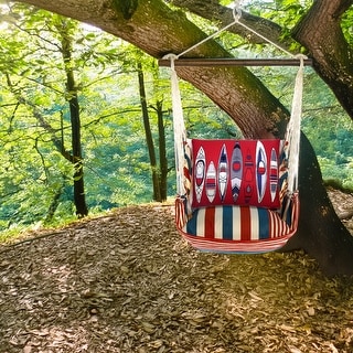 Magnolia Casual Swing Set 4 piece - Stars & Stripes w/ Canoes - Bed ...