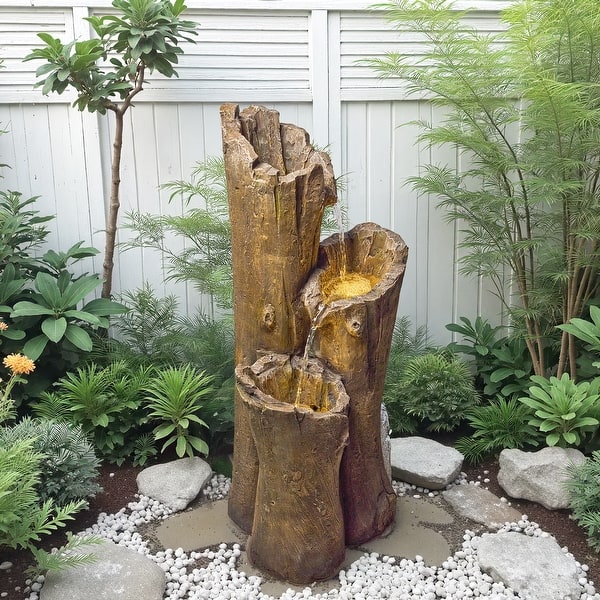 tree bark garden