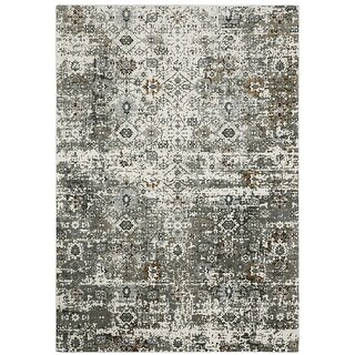 Style Haven Gabriel Vintage Traditional Ivory/ Multi Power Loom Rug ...
