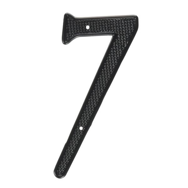 Mintcraft N-017 House Number 7, Black Finish, 4" - Bed Bath & Beyond ...
