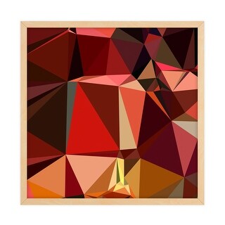Nature Creative - Polygons 8 - Framed Wall Art - Bed Bath & Beyond ...