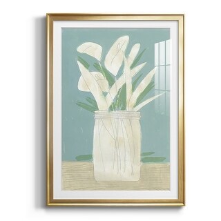Muted Spring Arrangement IV Premium Framed Print - Ready to Hang - Bed ...