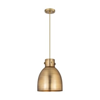 Innovations Lighting Newton Metal Bell - 1 Light 10" Cord Hung Pendant ...