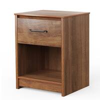 Multipurpose Sofa Side Table Wooden End Table Nightstand with Drawer ...