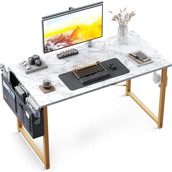 Study Computer Desk 40 inch Home Office Writing Small Desk - Bed Bath ...