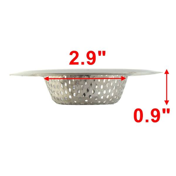 Stainless Steel Kitchen Bathtub Basin Waste Strainer Filter Blocker - 4 ...