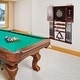 GSE™ 10-Cue Wall Mounting Billiard Cue Rack & Dart Board Cabinet ...