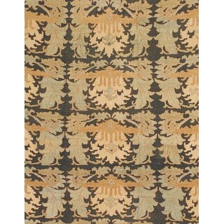 Ahgly Company Machine Washable Abstract Metallic Gold Area Rugs - Bed ...