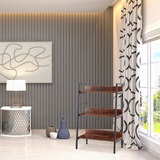 3 Layer bookshelf Tiger shelf storage MDF shelves rack - Bed Bath ...