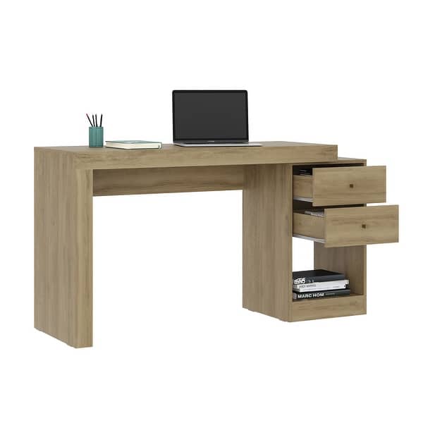 Modern Designs Expandable 47 to 61 Inches Long Home Office Desk - Bed ...