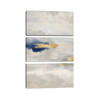 iCanvas "Ethereal with Blue V" by Rachel Springer 3-Piece Canvas Wall ...