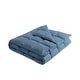Water and Stain Resistant Bacteria Inhibiting Throw Blanket, 50" x 70 ...