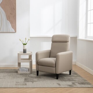 Grondin Modern Style Adjustable Recliner Chair with Footrest, Home ...