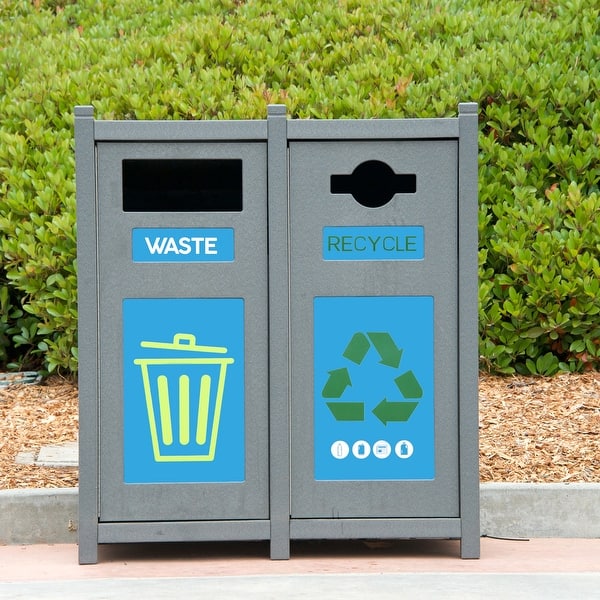 green bin label