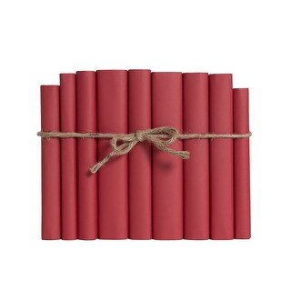 Books Red Decorative Accessories: Cherry Wrapped Colorpak - Bed Bath ...