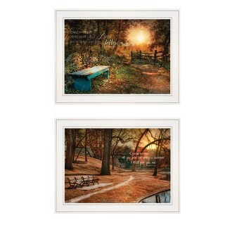 Set Of Two Resting Places 1 White Framed Print Wall Art - Bed Bath ...