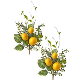 Lemon & Leaf Pick 22" - Bed Bath & Beyond - 35824194