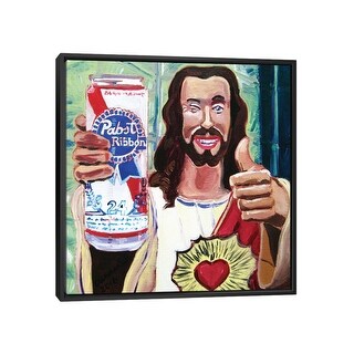 iCanvas "Buddy Christ" by Scott Clendaniel Framed Canvas Print - Bed ...