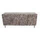 Norwalk 4-Door Buffet with Reclaimed Elm Wood and Leather Pulls - Bed ...