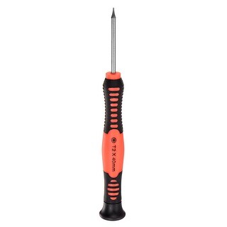 T2 Precision Torx Screwdriver Swivel Lid Non-slip Handle - Orange - Bed ...