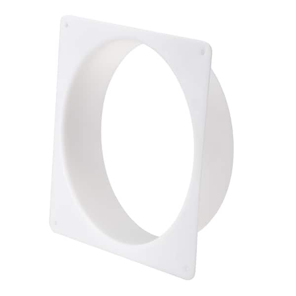8Inch Duct Connector Flange ABS Plastic Mounting Plate Hose Pipe ...