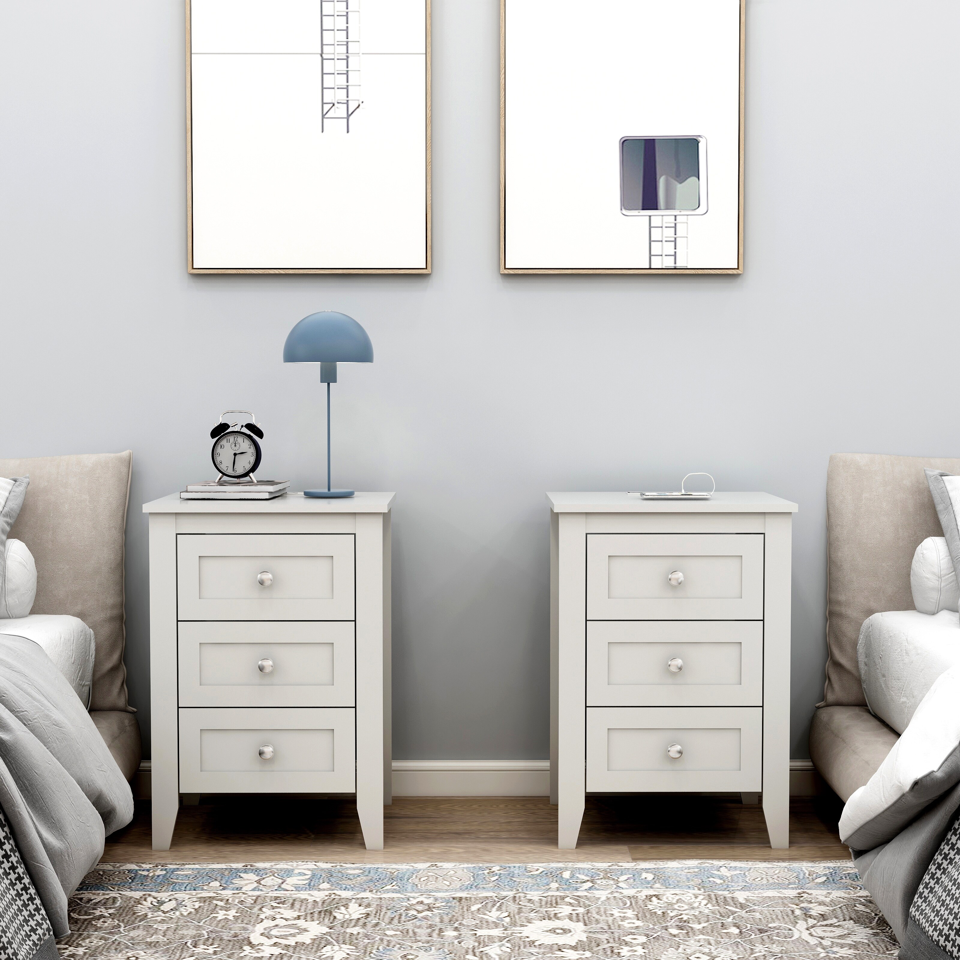 Nightstand with power and usb store