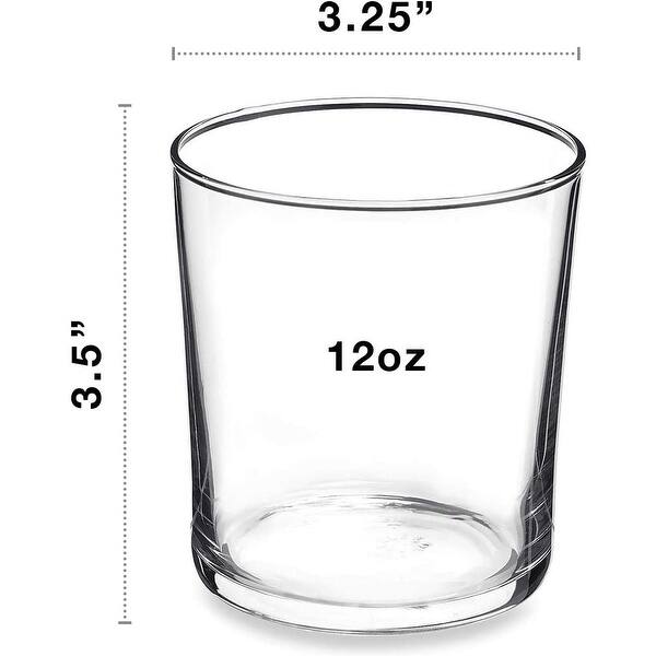 Bormioli Rocco Bodega Medium Tumbler Glass Set of 12 - 12.5 oz. each ...