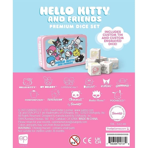 Sanrio Hello Kitty and Friends Premium Game Dice - Bed Bath & Beyond ...