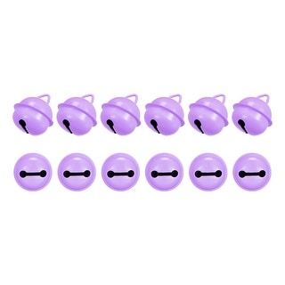 Jingle Bells, 22mm 12pcs Craft Bells for DIY Holiday Decoration, Purple ...