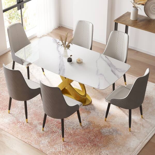Modern Dining Table - Bed Bath & Beyond - 37927872