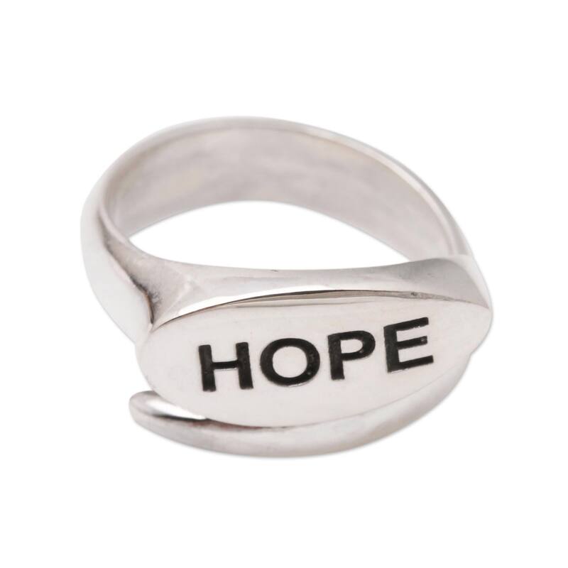 Novica Handmade Uplifted Sterling Silver Wrap Ring - Overstock - 42335764