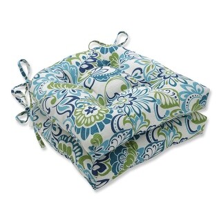 Pillow Perfect Outdoor Zoe Mallard Reversible Chair Pad (Set of 2) - 15 ...