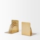 Hope Gold Metal Bookends - Bed Bath & Beyond - 39459757