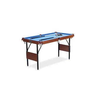 RACK Crucis 5.5-Foot Folding Billiard/Pool Table - Portable and Space ...