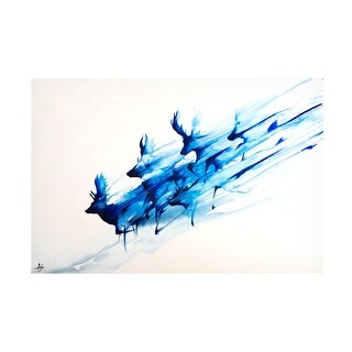 Marc Allante 'Caligo' Canvas Art - Bed Bath & Beyond - 39537128