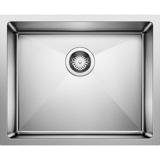 Blanco Quatrus 22-In X 18-In Single-Basin Undermount Kitchen Sink - Bed ...