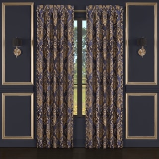 Five Queens Court Woodstock 84 Inch Window Panel Pair - Bed Bath ...