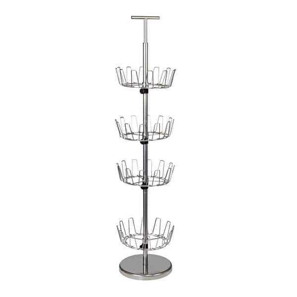 Household Essentials 4-Tier Revolving Shoe Tree - Bed Bath & Beyond ...
