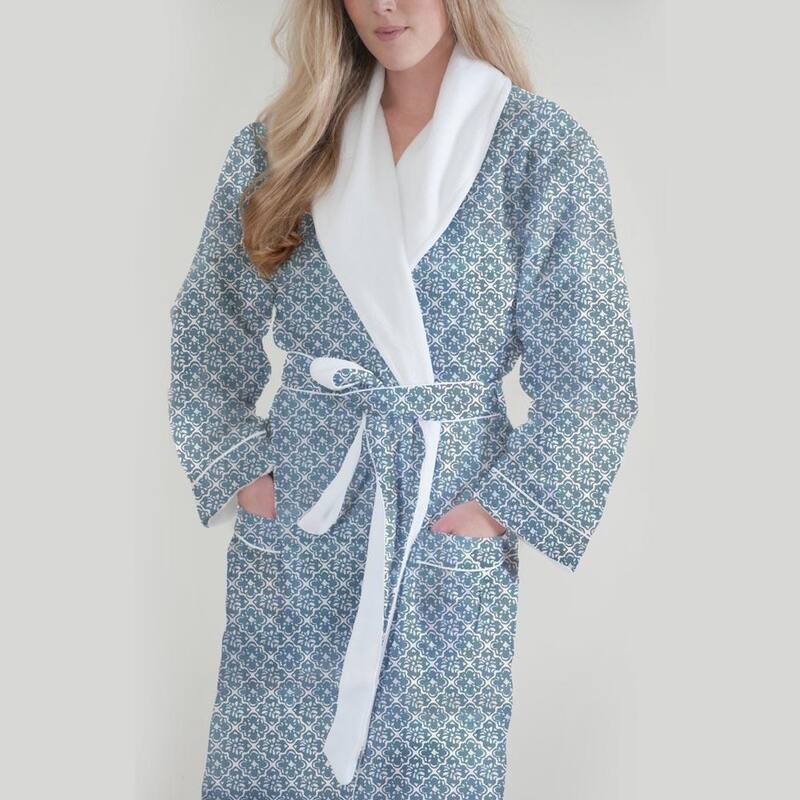 Jennifer Adams Luxury Plush Bathrobe - On Sale - Overstock - 33302614