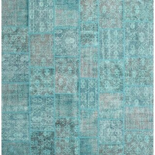 Ahgly Company Machine Washable Contemporary Seafoam Green Area Rugs ...