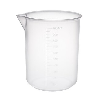 Transparent Measuring Cup Labs PP Plastic Graduated Beakers, 1 Pcs ...