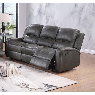 Poundex Recliner Sofa - Bed Bath & Beyond - 40720934