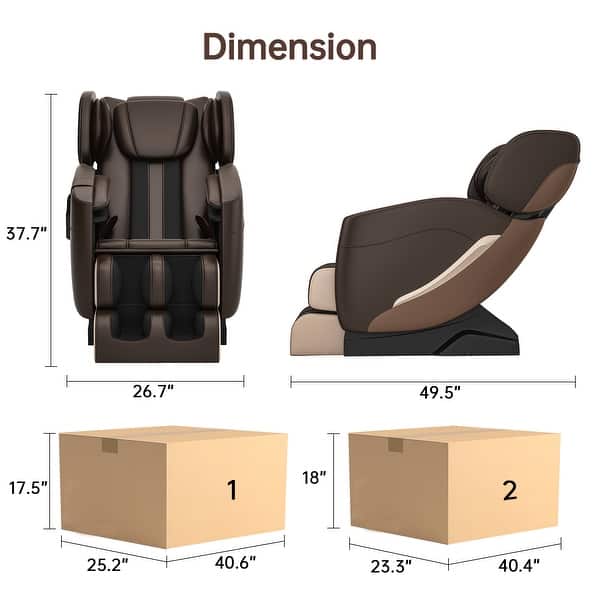 Ukuowu Favor-SS01 heated Full Body Massage Chair with zero gravity mode ...