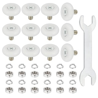 Drawer Rollers Wheel Cabinet Positioning Sliding with Screw Washer ...