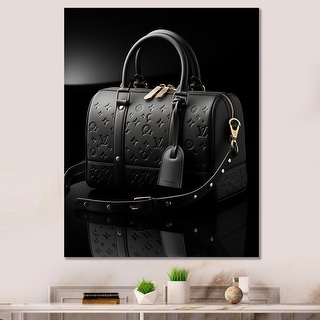 Designart "Minimalist Back Lv Bag I" Fashion Canvas Prints - Bed Bath ...