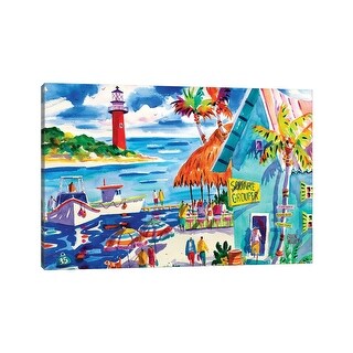 iCanvas "Square Grouper" by Ellen Negley Canvas Print - Bed Bath ...